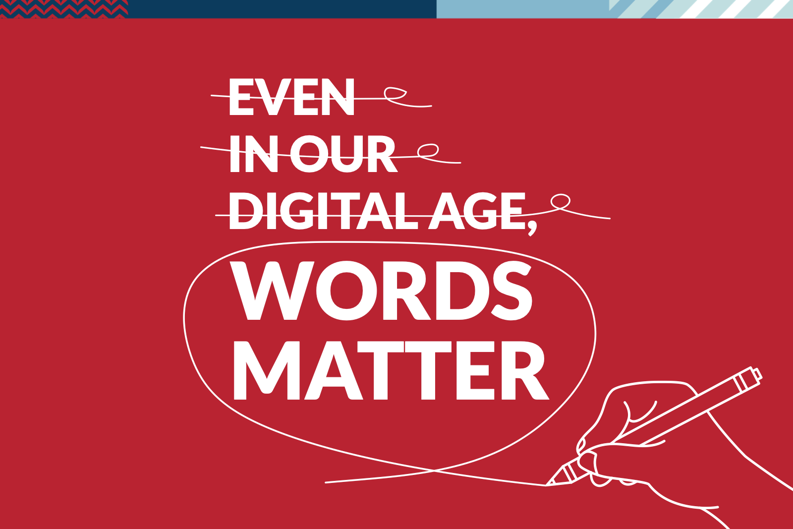 But Really, Words Matter